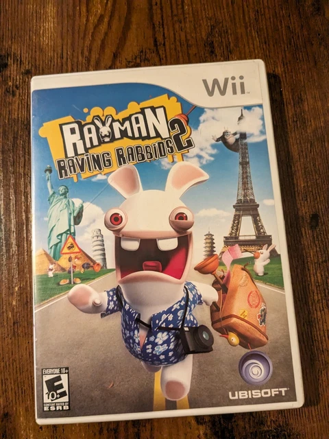RAYMAN RAVING RABBIDS 2 (Nintendo Wii, 2007) CIB Complete with Manual £ ...