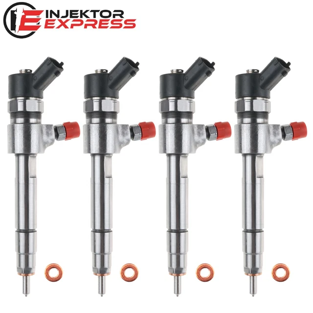 4X 0445110165 BOSCH Injektor Opel Astra Vectra Zafira 1.9 CDTI ...