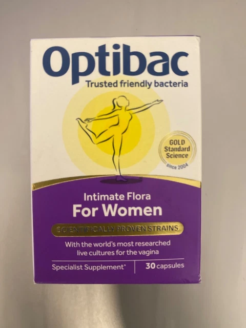 OPTIBAC INTIMATE FLORA 30 Capsules EXP 2026 £13.79 - PicClick UK