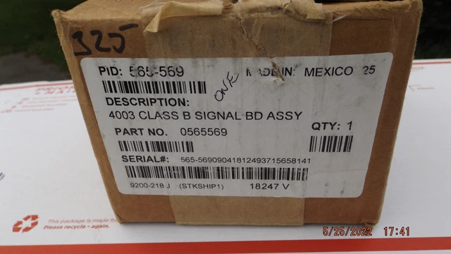 &NEW& SIMPLEX 565-569 Four Circuit Signal Card Circuit... Only One On ...