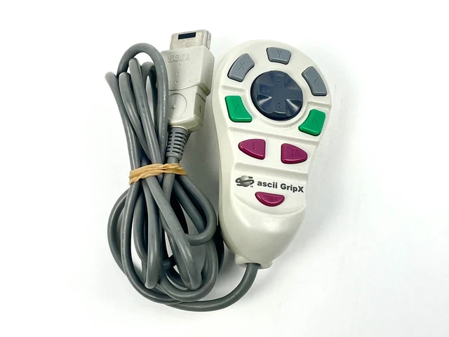 SEGA SATURN CONTROLLER ASCII Grip X Control Pad SS NTSC-J Tested Game ...
