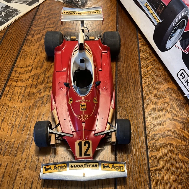VINTAGE TAMIYA 1:12 Ferrari 312T Big Scale Series Niki Lauda 1975 Old ...