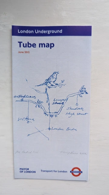 LONDON UNDERGROUND POCKET tube map June 2012 £0.99 - PicClick UK