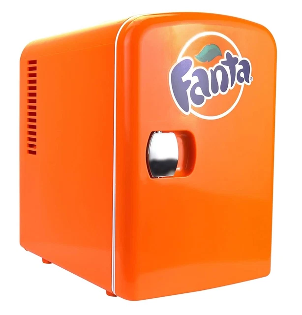 MINI FRIGORIFERO COCA-COLA Fanta 4L, Raffreddatore/Scaldabagno ...