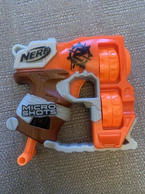 NERF ZOMBIE MICRO Shots Flip Fury Blaster Gun - VGC. #K1 EUR 9,16 ...