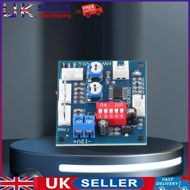 4-WIRE HIGH-TEMP ALARM Fan Speed Controller Modules PWM PC CPU Useful ...