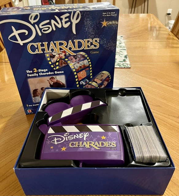 MATTEL DISNEY CHARADES Game Electronic Family Party Board Game Complete ...