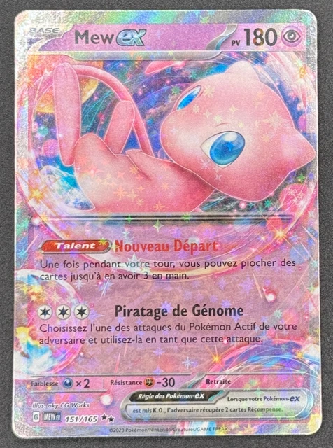 CARTE POKEMON MEW Ex 151/165 🇫🇷 Fr 🇫🇷 Mew 151 Ev3.5 EUR 1,00 - PicClick FR