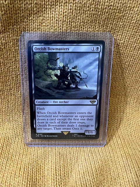 MTG ORCISH BOWMASTERS The Lord of the Rings: Tales of Middle-earth 0103 ...
