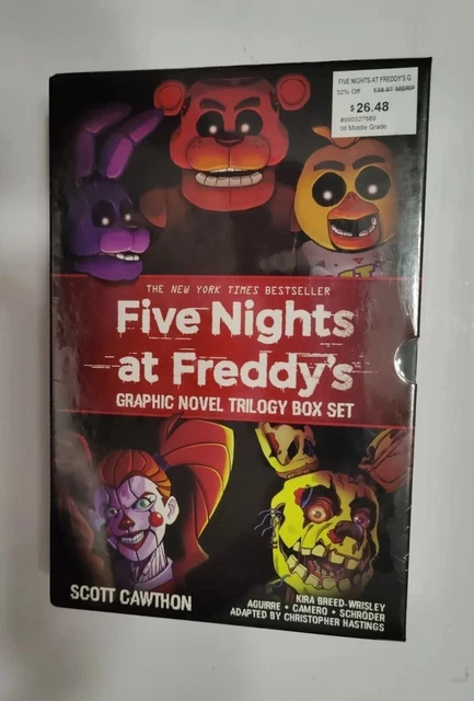 FIVE NIGHTS AT Freddy's Graphic Novel Trilogy Box Set Five Nights FNAF ...