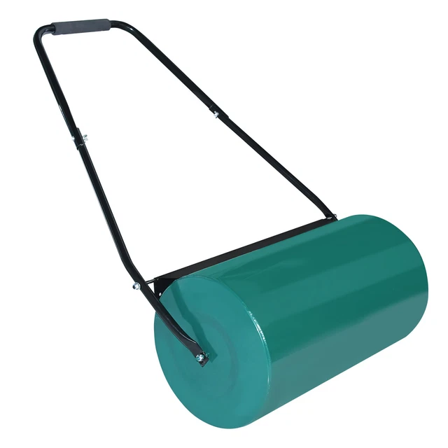 RASENWALZE 57CM GARTENWALZE Walze NEU Handwalze Bodenwalze Gärtnerwalze ...