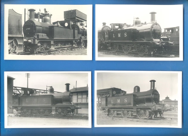 FOWLER CLASS 3F LMS LOCOMOTIVES.25 PHOTOGRAPHS 9 x 14cms. £26.72 ...