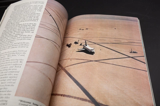 NATIONAL GEOGRAPHIC OCTOBER 1981 Magazine Space Shuttle Columbia Mono ...