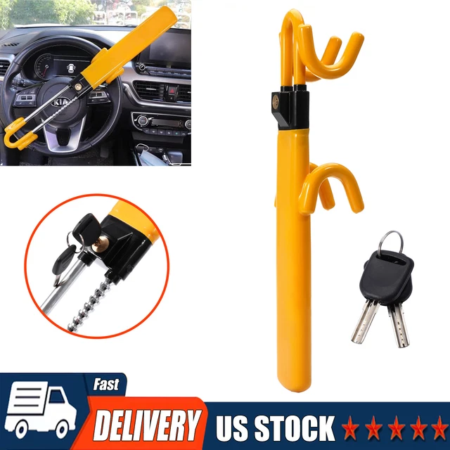 HEAVY DUTY CAR Steering Wheel Lock Anti-Theft Security Device Universal ...