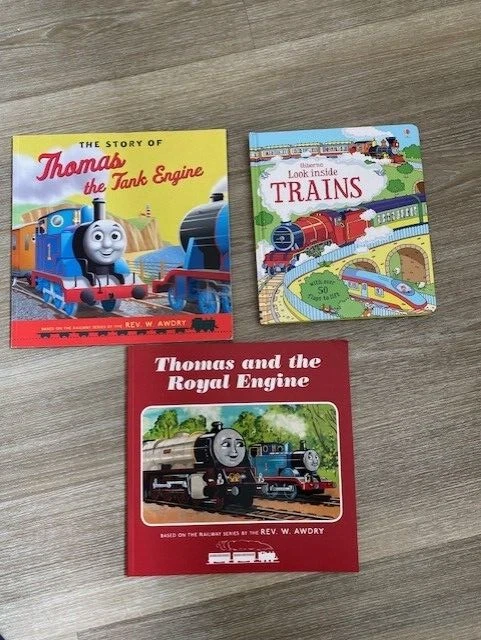 THOMAS THE TANK Engine Books x 3 The Story of, The Royal Engine & Look ...
