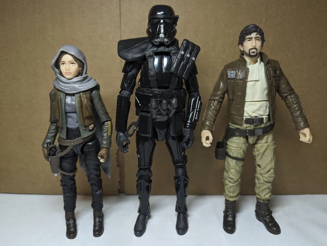 STAR WARS BLACK Series IMPERIAL DEATH TROOPER CAPTAIN ANDOR SERGEANT ...