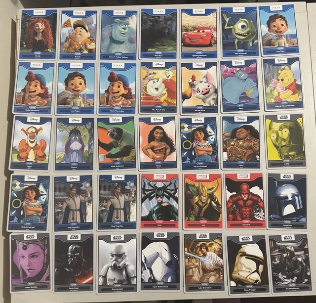 2024 WOOLWORTHS DISNEY Worlds Of Wonder Cards - 35x Cards $5.00 ...