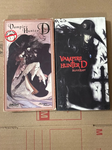 VAMPIRE HUNTER D Bloodlust VHS Dubbed 1993 2002 £81.14 - PicClick UK