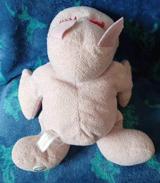 RAINBOW GEORGE PINK Hippo Soft Toy Comforter Plush Golden Bear £12.99 ...