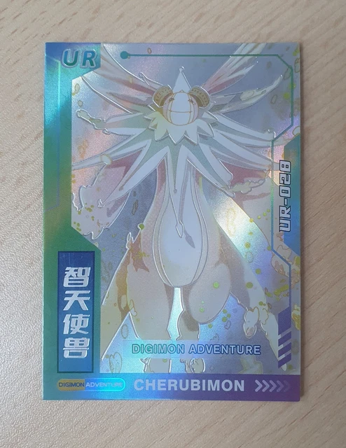 CHERUBIMON UR-028 DIGIMON Adventure Classic Card Series 2024 Holo Full ...