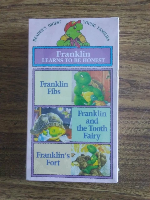 FRANKLIN VHS FRANKLIN Learns To Be Honest Turtle Kids Children's Tape ...