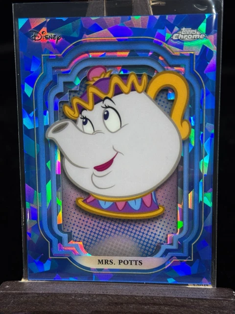 MRS POTTS BEAUTY and the Beast Disney 2024 Topps Chrome Sapphire #51 £ ...