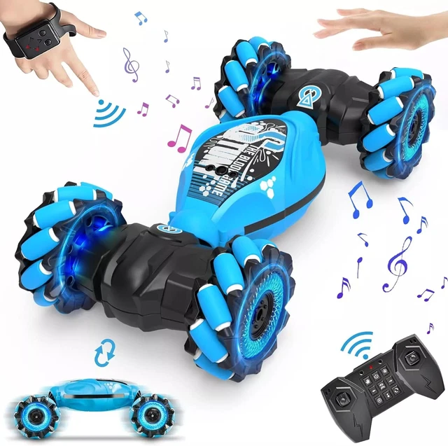 4WD 360° RC Hand Gesture Sensing Stunt Car Off-Road Remote Control Twist Car Toy £16.89 ...