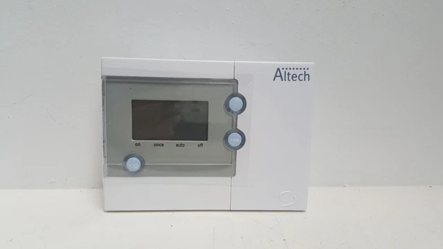 ALTECH SINGLE CHANNEL Programmer Heating Control Pad ALTHC003 £27.50 ...