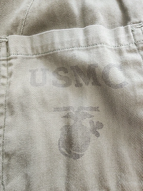 WWII USMCWR WOMEN Marine Corps Green Summer Work Shirt Named £158.43 ...