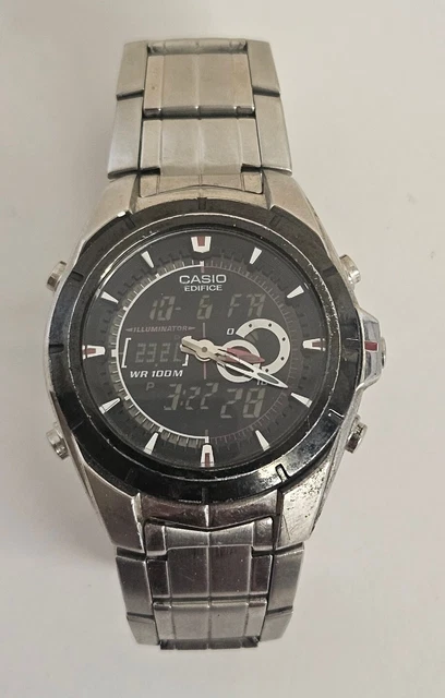 OROLOGIO MULTIFUNZIONE DA uomo Casio EFA-119 Edifice funziona ...