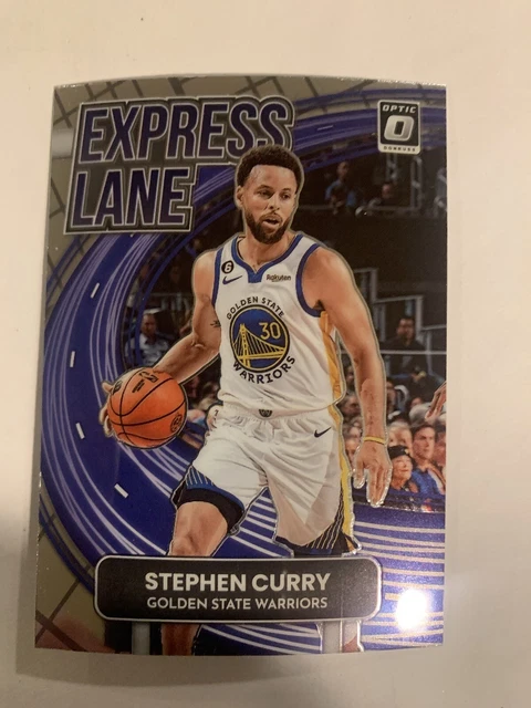 STEPHEN CURRY 2022-23 Donruss optique basketball voie express insert 2 ...