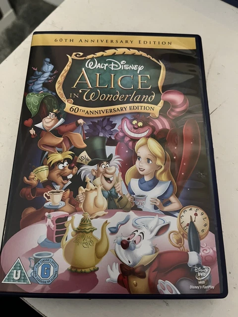 WALT DISNEY ALICE In Wonderland 60th Anniversary Edition DVD £8.00 - PicClick UK