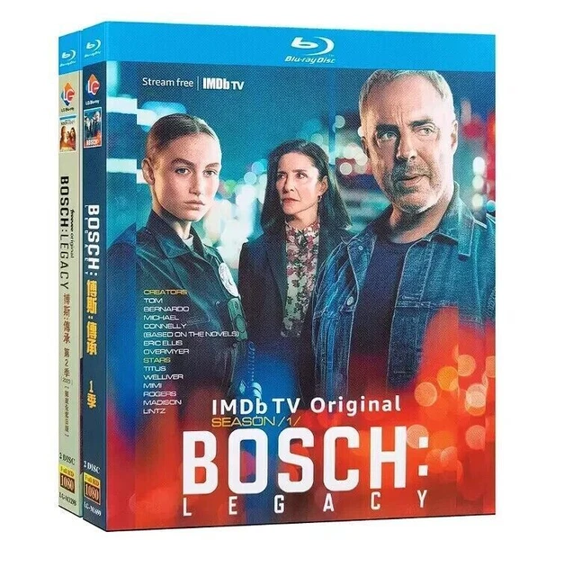 BOSCH: LEGACY:SEASON 1-2 2024 TV Series Blu-Ray DVD BD 4 Disc All Region Box Set EUR 33,31 ...