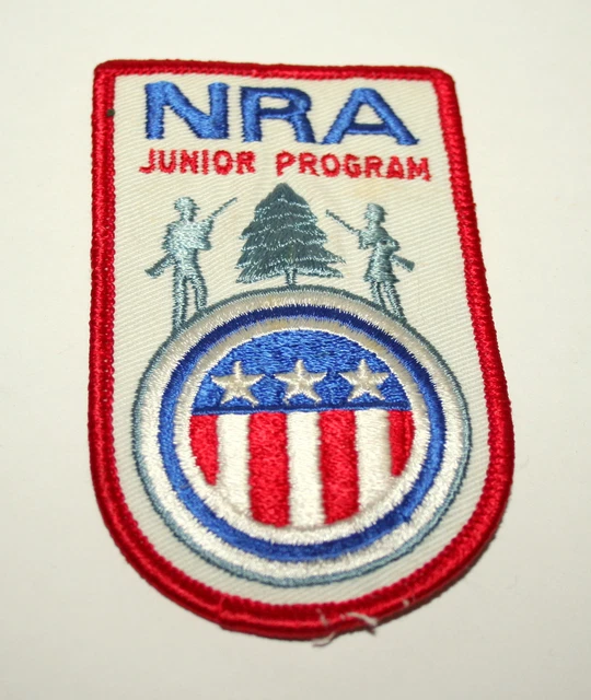 VINTAGE NRA NATIONAL Rifle Association Jr Gun Target Program Patch NOS ...