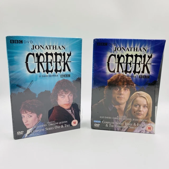 JONATHAN CREEK COMPLETE Collection Series 1-4 Christmas BBC UK DVD ...