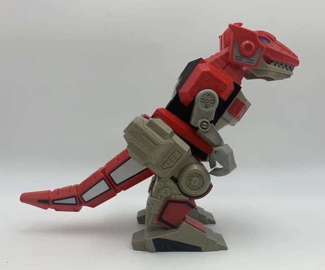 RED T-REX ZORD Dinosaur Imaginext Mattel Mighty Morphin Power Rangers ...
