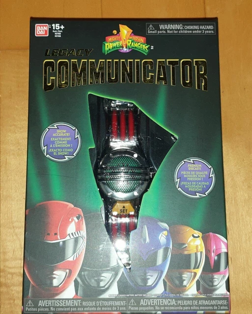 POWER RANGERS LEGACY Communicator Ranger Comunicatore Comunicatore MMPR ...
