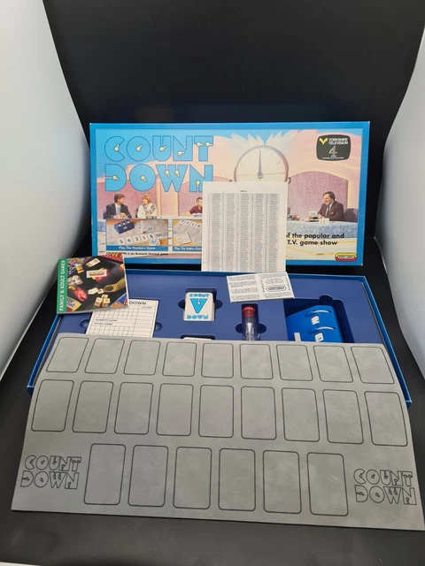 VINTAGE COUNTDOWN BOARD Game by Spear's Games 1993 Version $14.33 ...