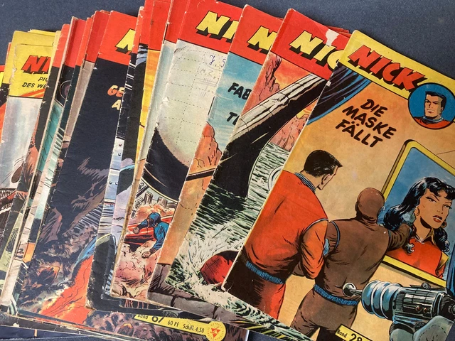 LEHNING: 30 X NICK Comic Großbände (60er Jahre) [3239] EUR 77,00 ...
