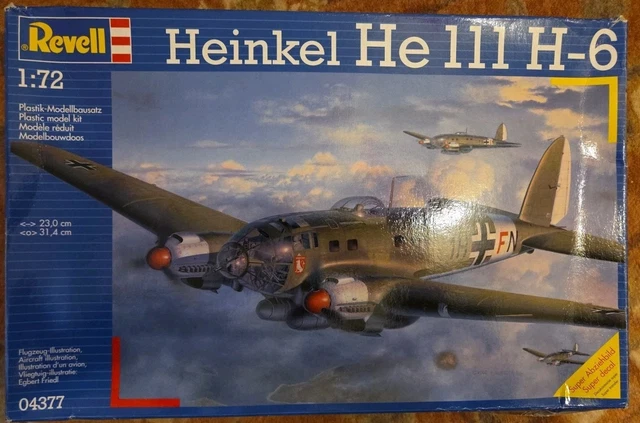 REVELL 04377 1/72 Heinkel He 111 H-6 £18.40 - PicClick UK