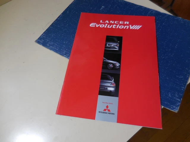 MITSUBISHI LANCER EVOLUTION VIII Japanese Brochure 2003/01 CH-CT9A 4G63 ...