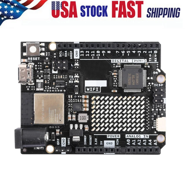 TYPE-C R7FA4M1+ESP32-S3-MINI DEVELOPMENT Board WIFI For Arduino UNO R4 ...