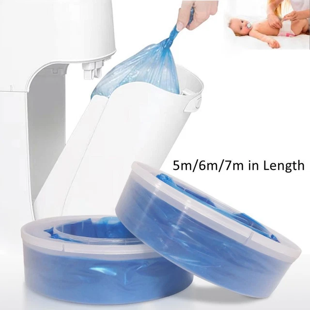 THICKENED DIAPER TRASH Bags Tear-Resistant Baby Diaper Garbage Bags $14 ...