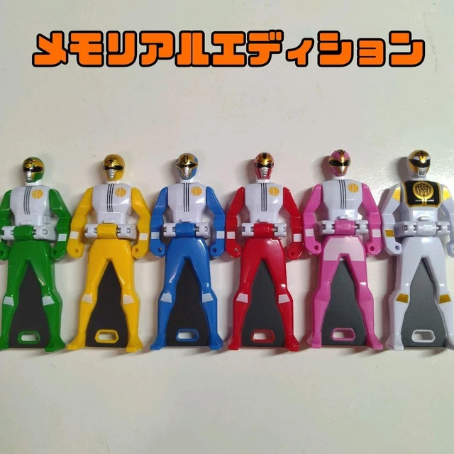 POWER RANGERS SUPER Megaforce Gokaiger Ranger Key Dairanger 6p Set ...