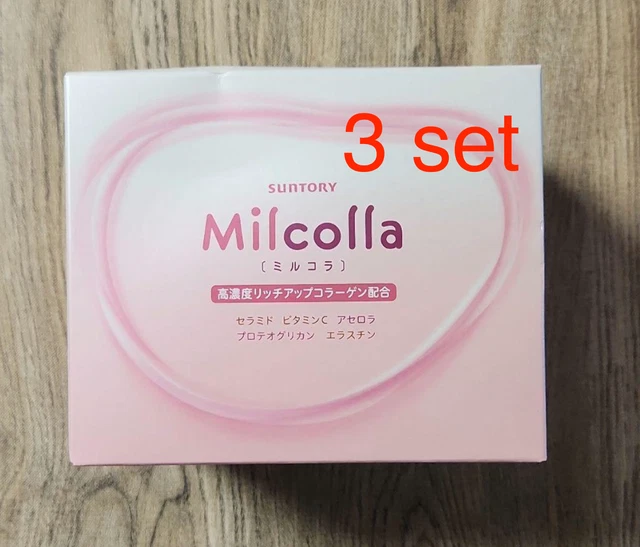 SUNTORY MILCOLLA COLLAGEN powder Set of 3 New Japan 30days x 3 £51.17 ...