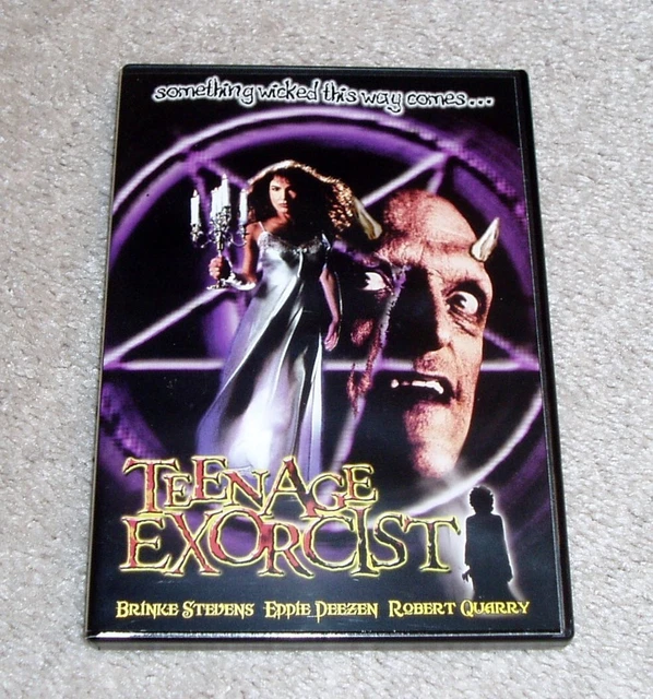 TEENAGE EXORCIST DVD Cult Horror Comedy Brinke Stevens Sleaze ...