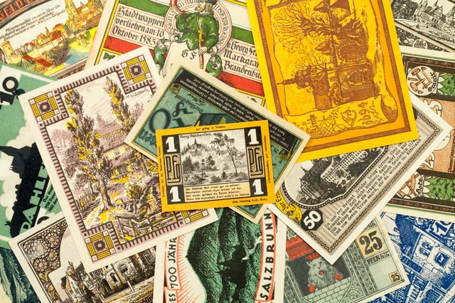 MONNAIE D'URGENCE ALLEMANDE Des Années 1920 33Pc - Bamberg, Greiz ...