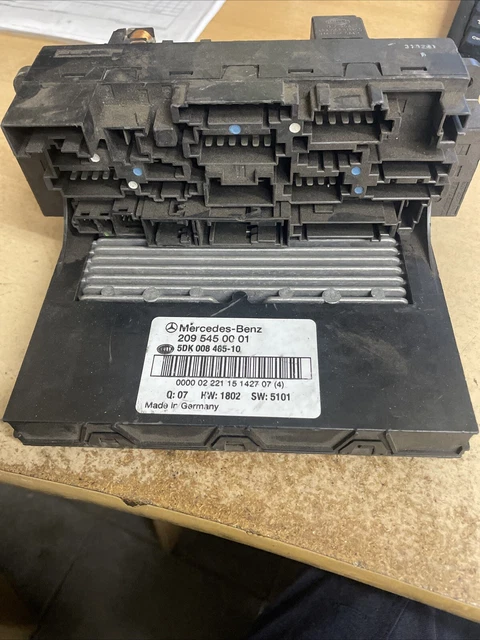 MERCEDES BENZ W209 CLK Front SAM fuse box module A2095450001 £25.00 ...