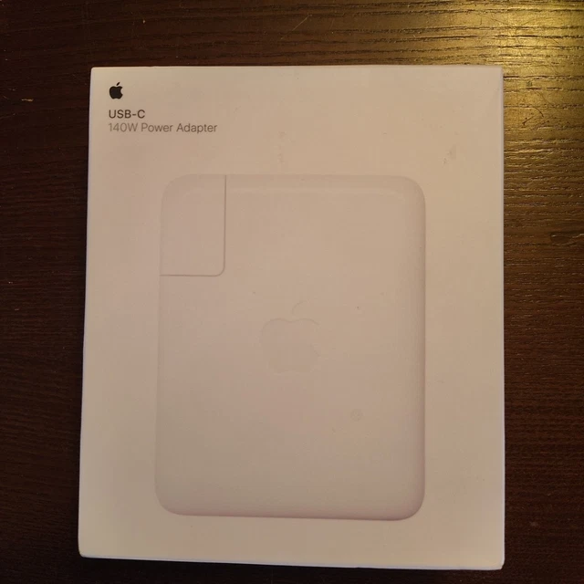 GENUINE APPLE 140W USB-C Power Adapter for Macbook M1 A2452 New Open ...