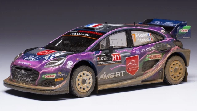 MODELLINO AUTO SCALA 1:43 Ixo FORD PUMA WRC RALLY ACROPOLIS 2022 ...